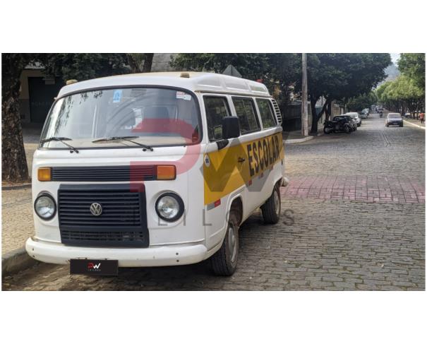 PASSAGEIRO / MICROONIBUS VW/KOMBI ESCOLAR, ALCOOL/GASOLINA, BRANCA ...