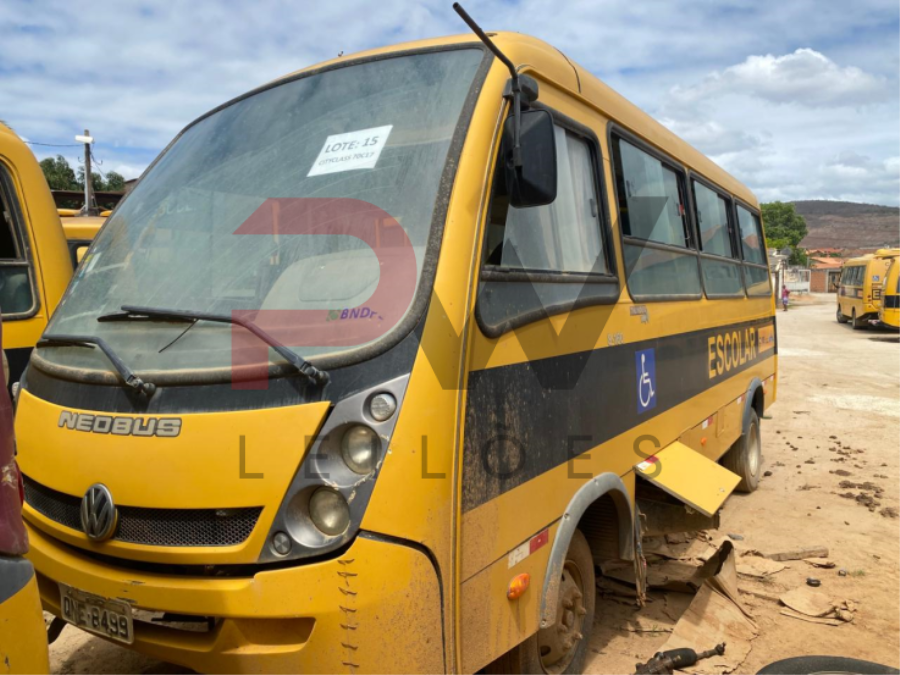 ONIBUS VW/NEOBUS MINI ESC/2018, DIESEL, AMARELA, RENAVAM: 01131627854 ...